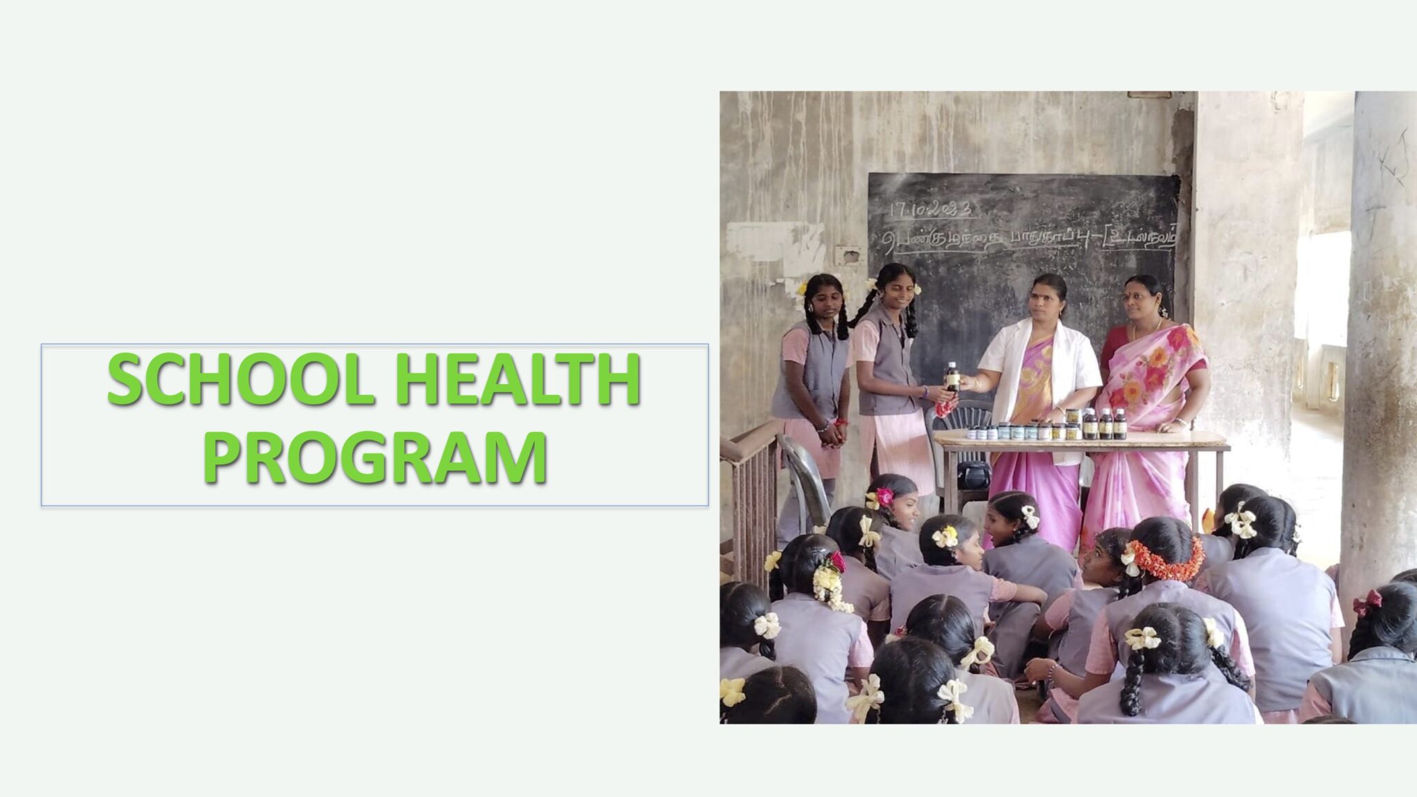 School Health Programme – Ayush